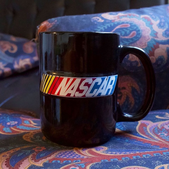 Nascar | Kitchen | Sherwood Brands Nascar Logo Black Mug | Poshmark